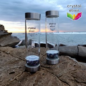 BUY Crystal Elixir Water Bottles from $40 each!